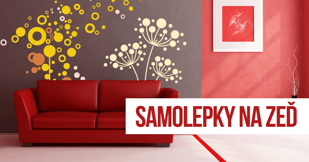 Nálepky na stenu a nábytok / Dekolepky.sk